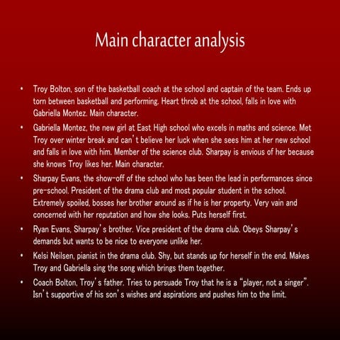Character analysis | PPT