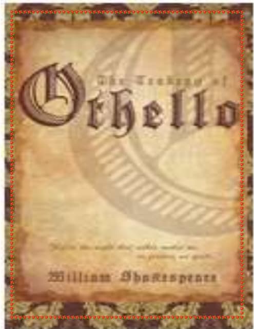 Othello poster ci 350 | PPTX
