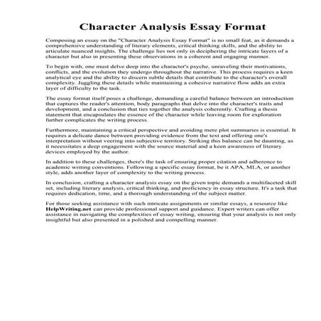 Character Analysis Essay Format.pdf
