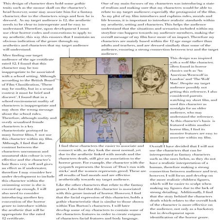 Character analysis | PDF