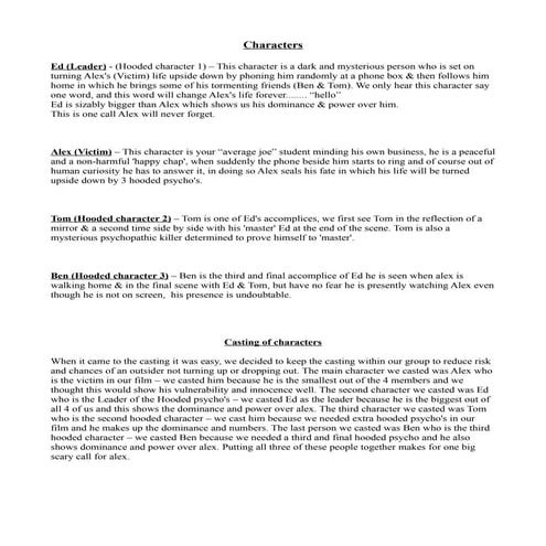 Character background | PDF