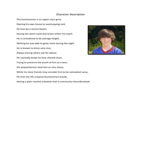 Character description | PDF