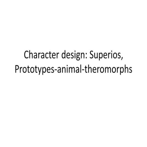 Character design | PDF