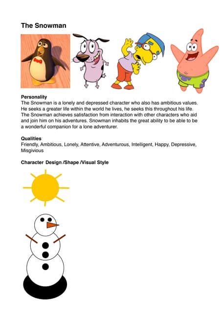 Character designs | PPT