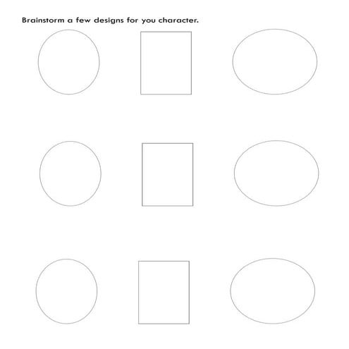 Character Design Template | PDF