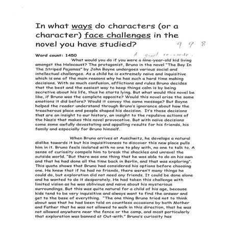 Character essay | PDF