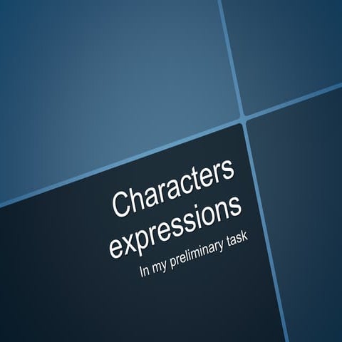Character expression | PPTX