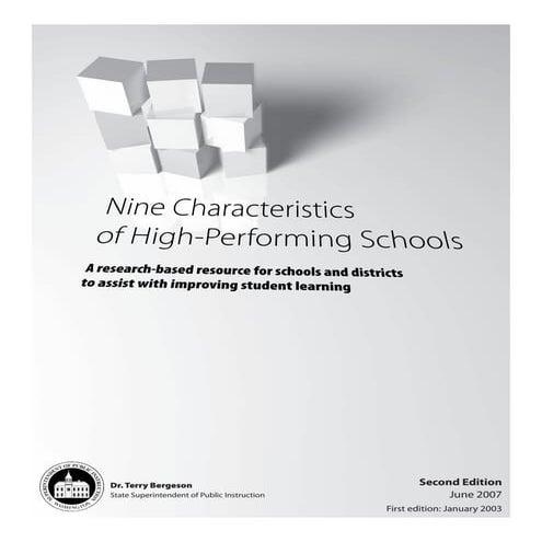 Characteristic of high school performance | PDF