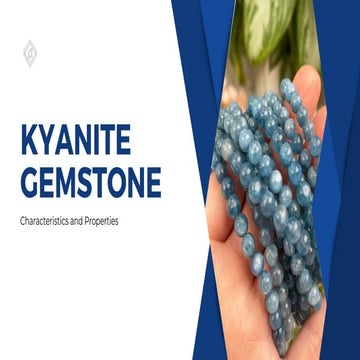 Characteristics and Properties of Kyanite Gemstone | PDF