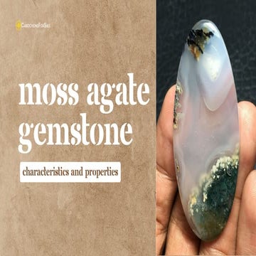Characteristics and Properties of Moss Agate Gemstone | PPT