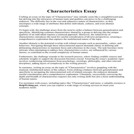 Characteristics Essay.pdf