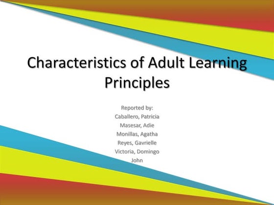 Adult learning | PPT
