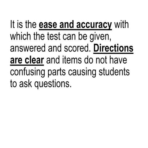 CHARACTERISTICS OF A GOOD TEST.ppt