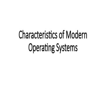 Characteristics of Modern Operating Systems.pptx