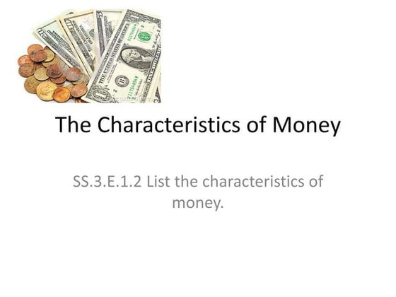 Money | PPT