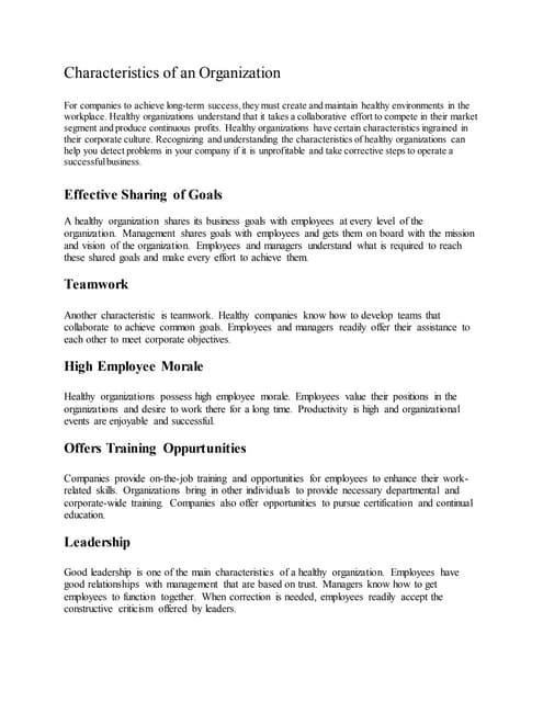 Organizational Development - an introduction | PPT