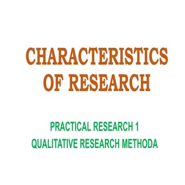 CHARACTERISTICS OF RESEARCH.pptx