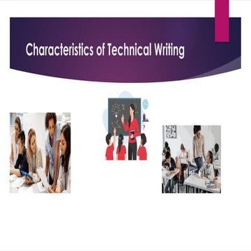 Characteristics of effective technical communication | PPTX
