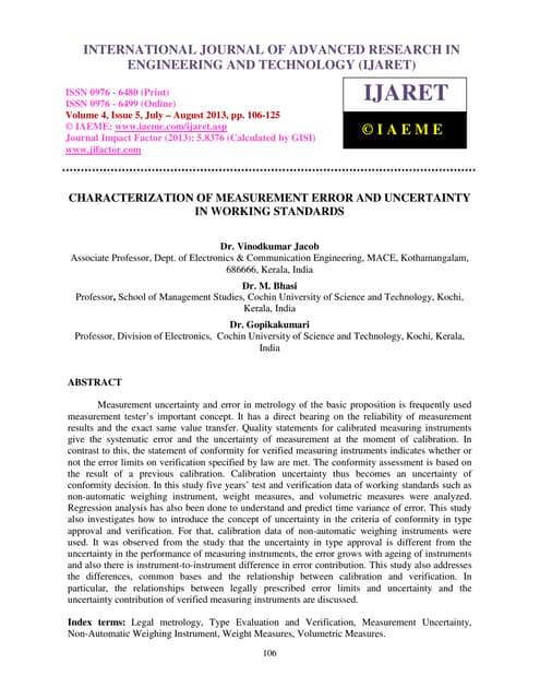 What is Metrology Importance, Types, Tools, and Applications | PDF