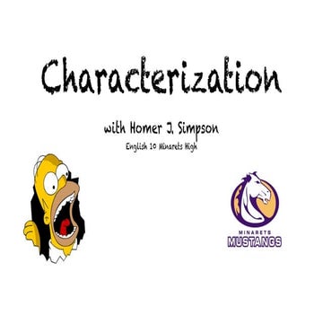 Characterization with Homer J. Simpson | KEY