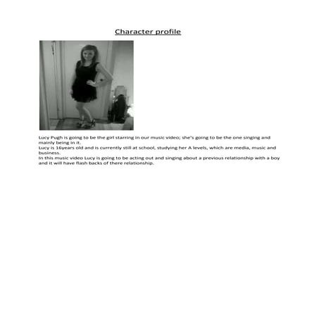 Character profile | DOCX
