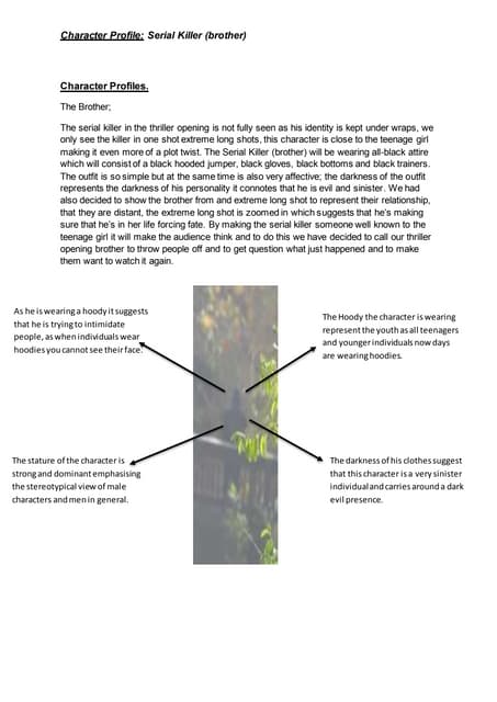 Character profile docx | PDF