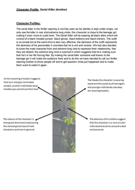 Character profile docx | PDF