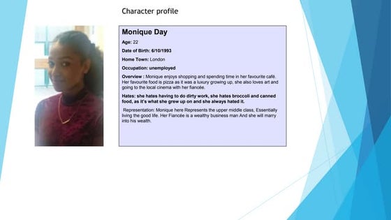 Character profile | PPT