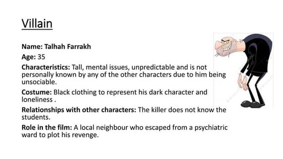 Jake Character Profile | DOCX