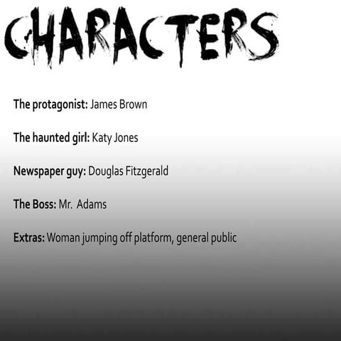 Characters | PPT