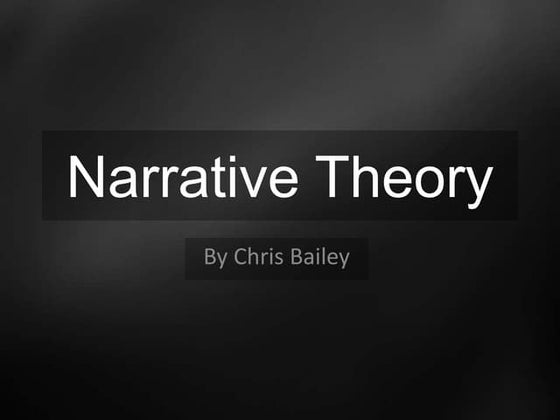 Shrek narrative theory | PPT