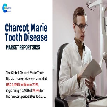 Charcot Marie Tooth Disease Market Report | PDF