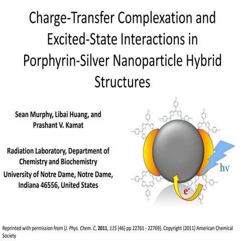 Charge Transfer Complexation and Excited State Interactions in ...