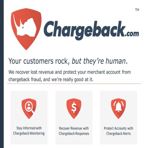 Chargeback Mangement Solutions for Merchants | PDF