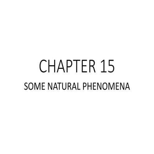 Some Natural Phenomena ................................... | PDF