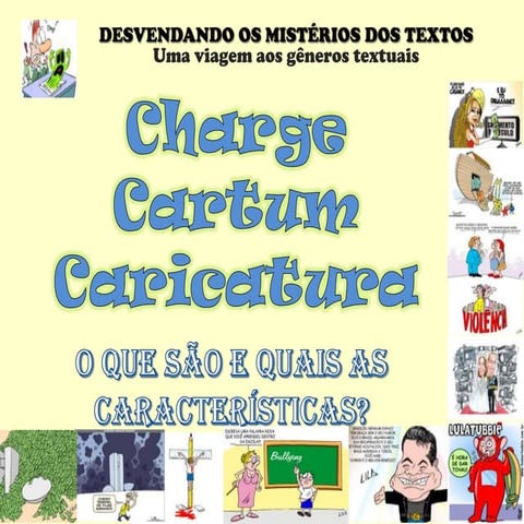 Charge, Cartum, Caricatura | PPTX