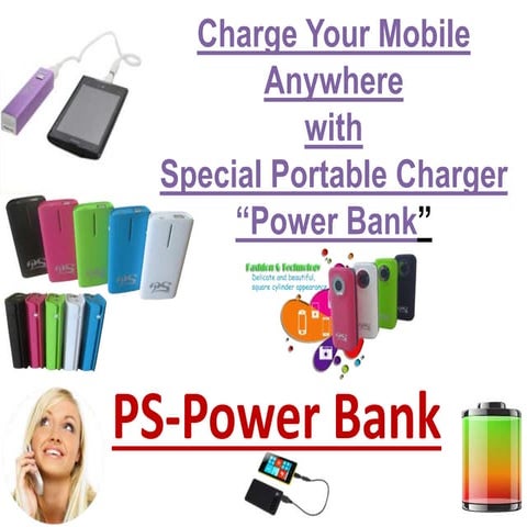 Charge your mobile anywhere | PPTX | Consumer Electronics | Technology & Computing