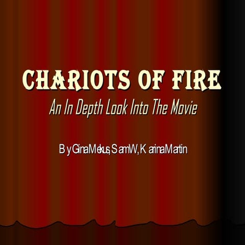 Chariots Of Fire | PPT