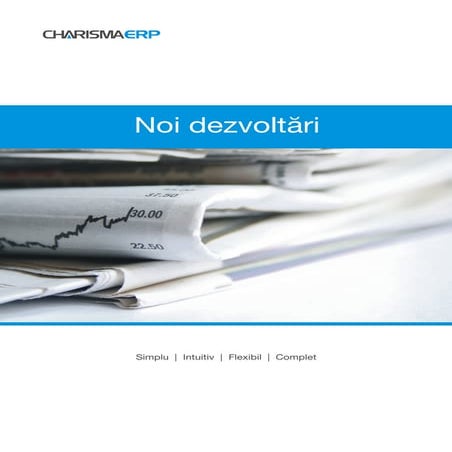 Charisma ERP noi dezvoltari 2011 | PDF