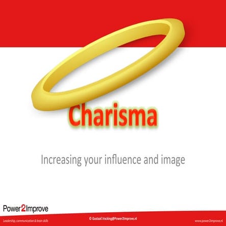 Charisma MasterClass hand out | PDF