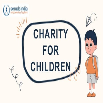 Charity for Children | PPTX