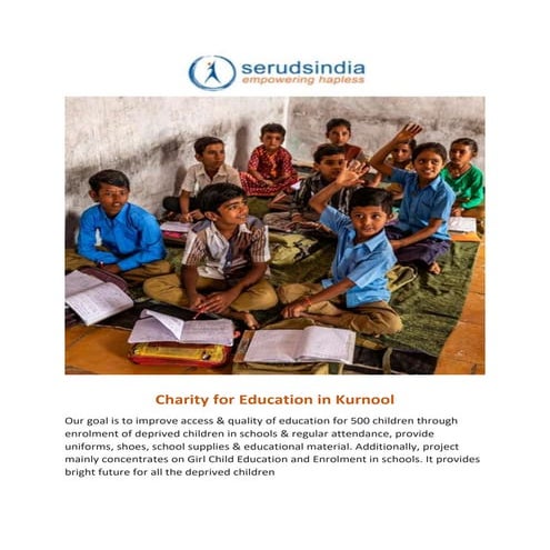 Charity for Education | PPTX