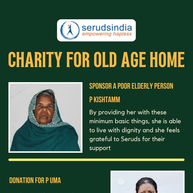 Charity for old age home | PDF
