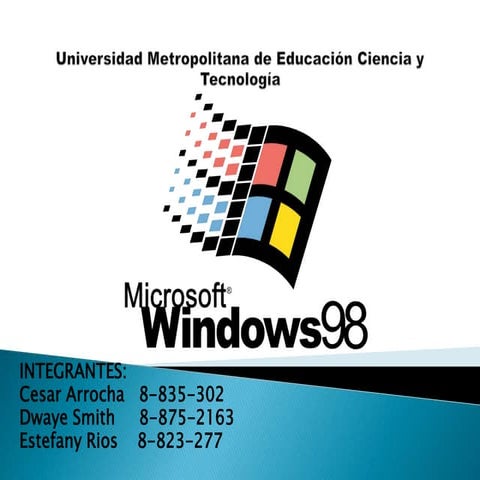 Windows 98 | PPTX