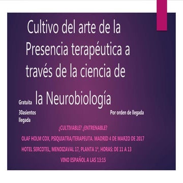 Olaf Holm Cox, Psiquiatría y psicoterapia con ifs@dbnart® at Itmt