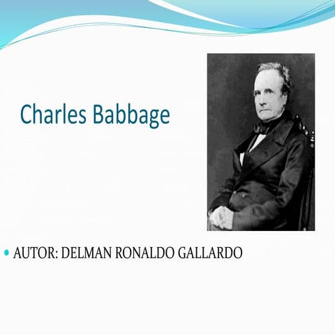 charles babbage | PPTX