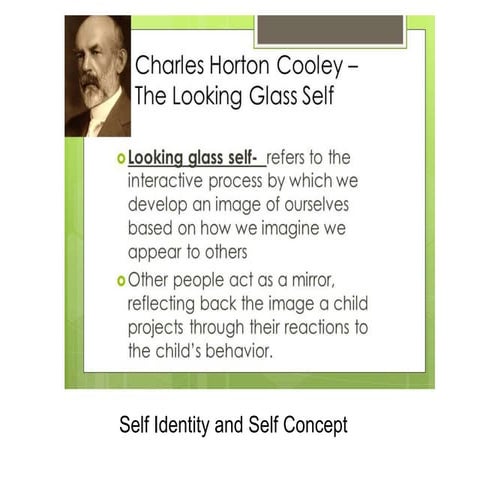 Charles Cooley Looking Glass | PPTX