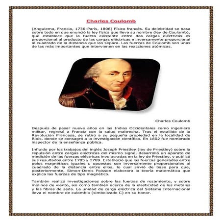 Charles coulomb | PDF