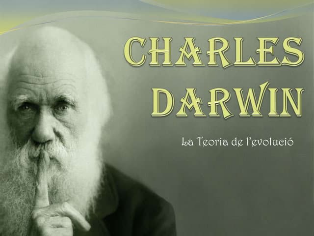 Teoría de la evolución de Charles Darwin (Unidad Educativa Luciano ...