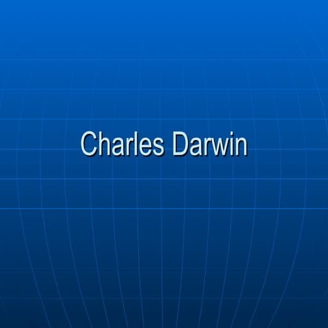Charles Darwin | PPT